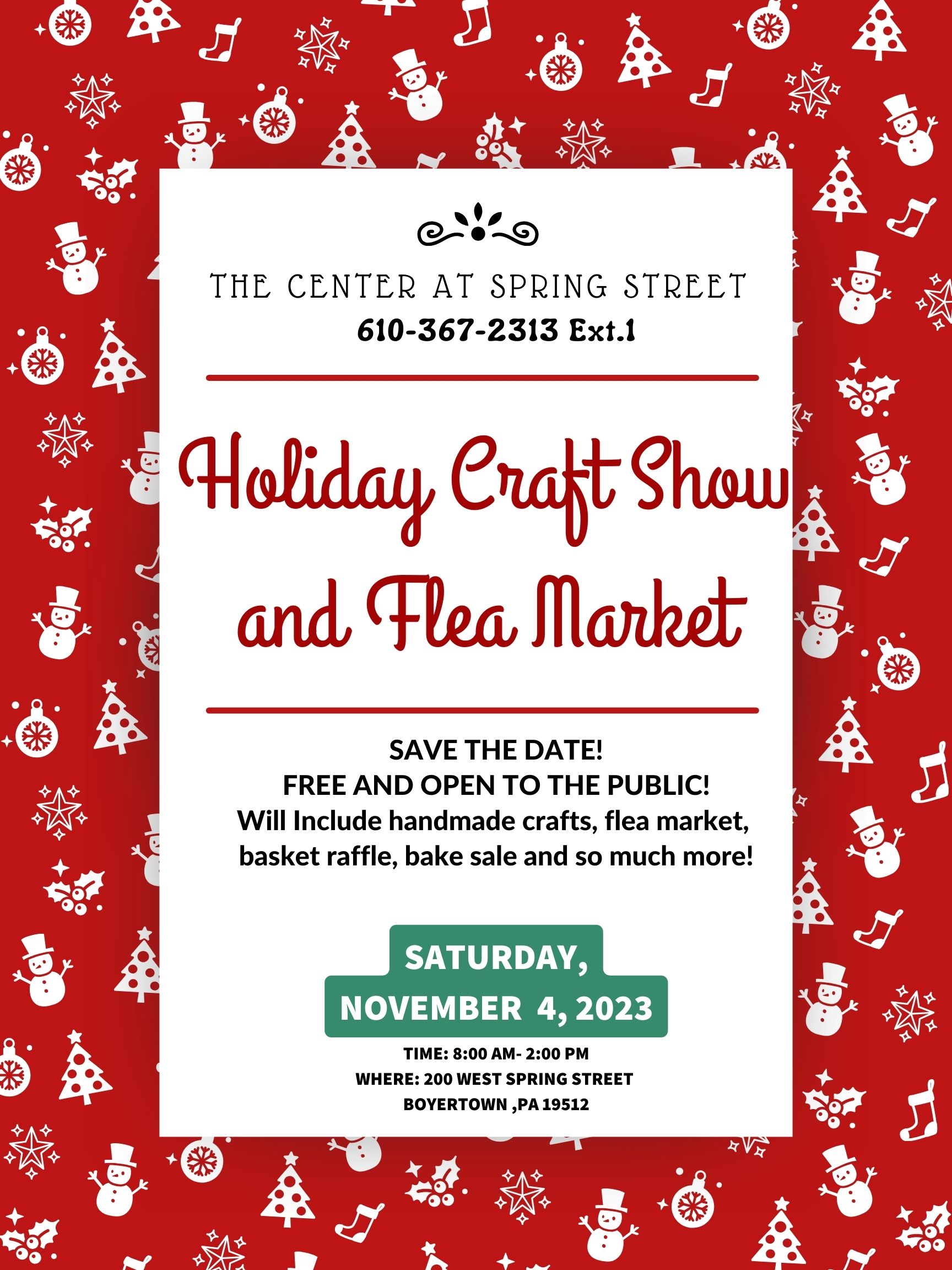 Holiday Craft Fair - Berks-Mont Business Association
